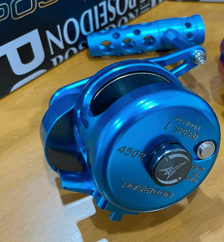 Poseidon 450 Overhead Lever Drag Jigging Reel. Kingfish Weapon! Seadoo ...